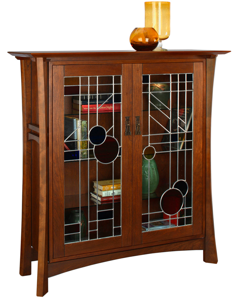 Waterfall Library | Hardwood Artisans Handcrafted Living Furniture