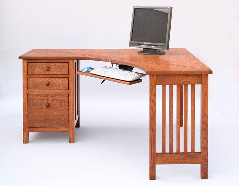 Little Corner Desk | Hardwood Artisans Handcrafted Office Furniture