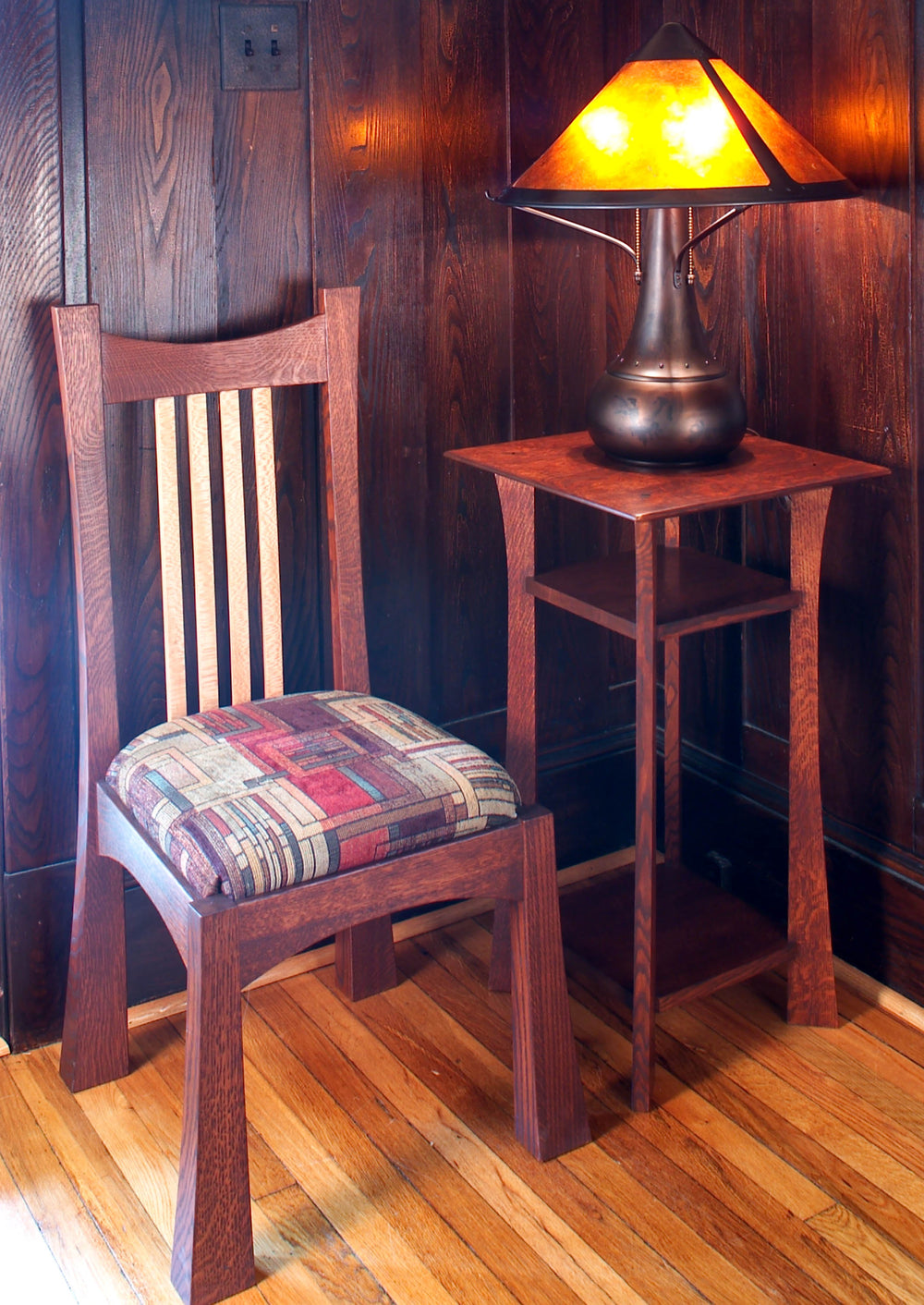 Lamp Stand | Hardwood Artisans Handcrafted Living Furniture