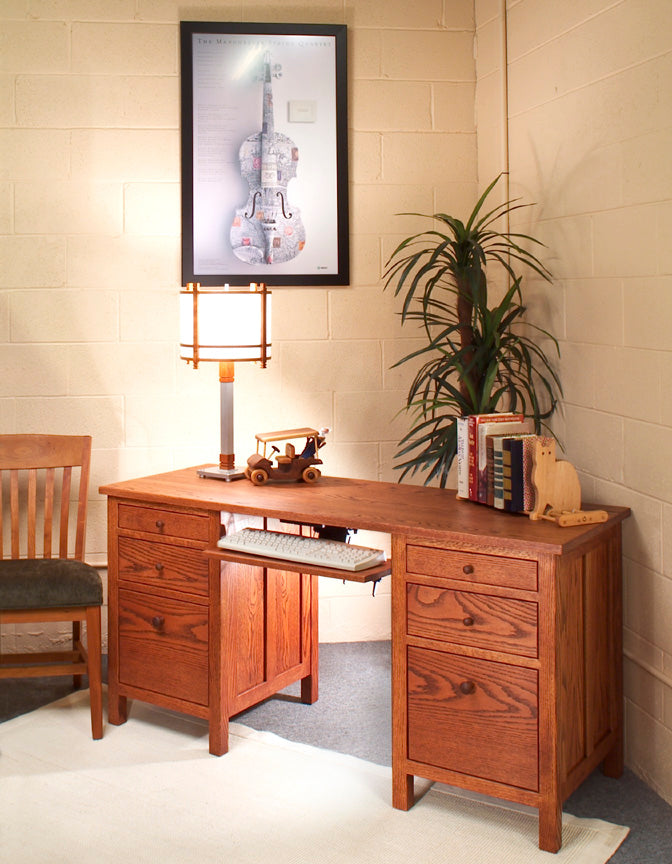 Craftsman Desk Collection | Hardwood Artisans Handcrafted Office Furniture