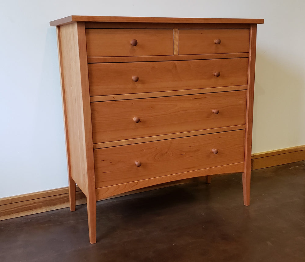 Modern Shaker Dressers | Hardwood Artisans Handcrafted Bedroom Furniture