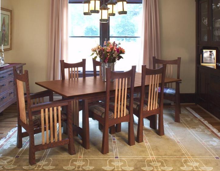 Highland Table | Hardwood Artisans Handcrafted Dining Furniture