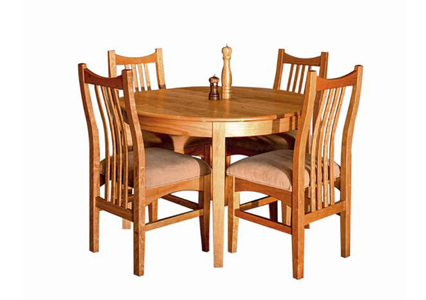 Round 4-leg Table | Hardwood Artisans Handcrafted Dining Furniture
